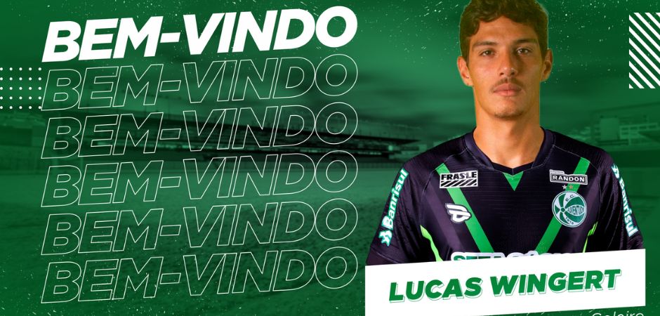Jovem goleiro Lucas Wingert assina contrato com o Juventude