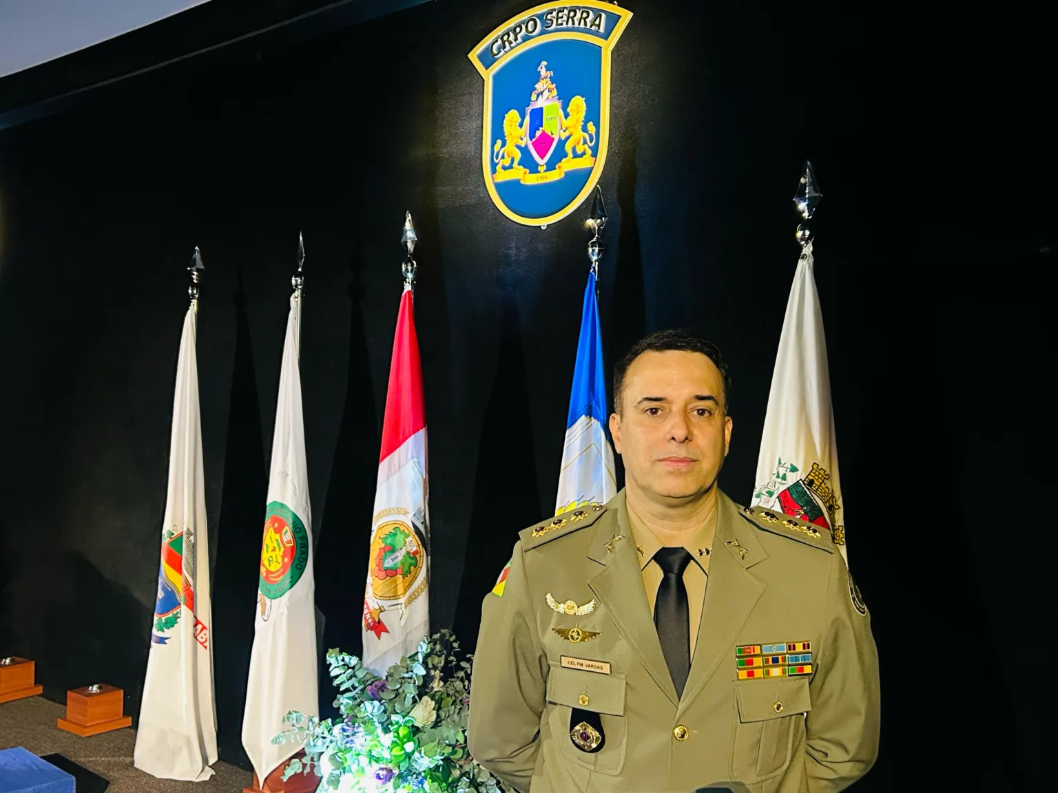 Coronel PM Vargas assume o comando do CRPO/Serra em Caxias