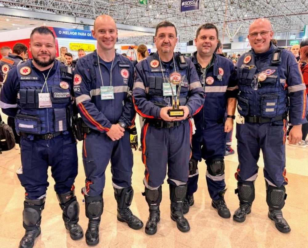 SAMU de Caxias conquista 1º lugar nas Olimpíadas do SAMU RS